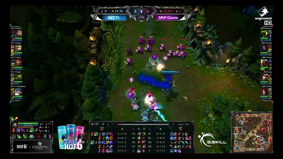 2013.08.23 롤 챔스 서머 SKT T1 vs MVP Ozone 1경기 - 네이버 TV