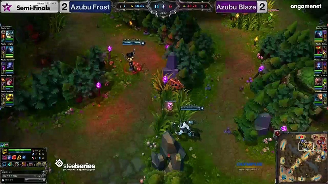 2013.01.11 Azubu Frost vs Azubu Blaze 5경기 - 네이버 TV