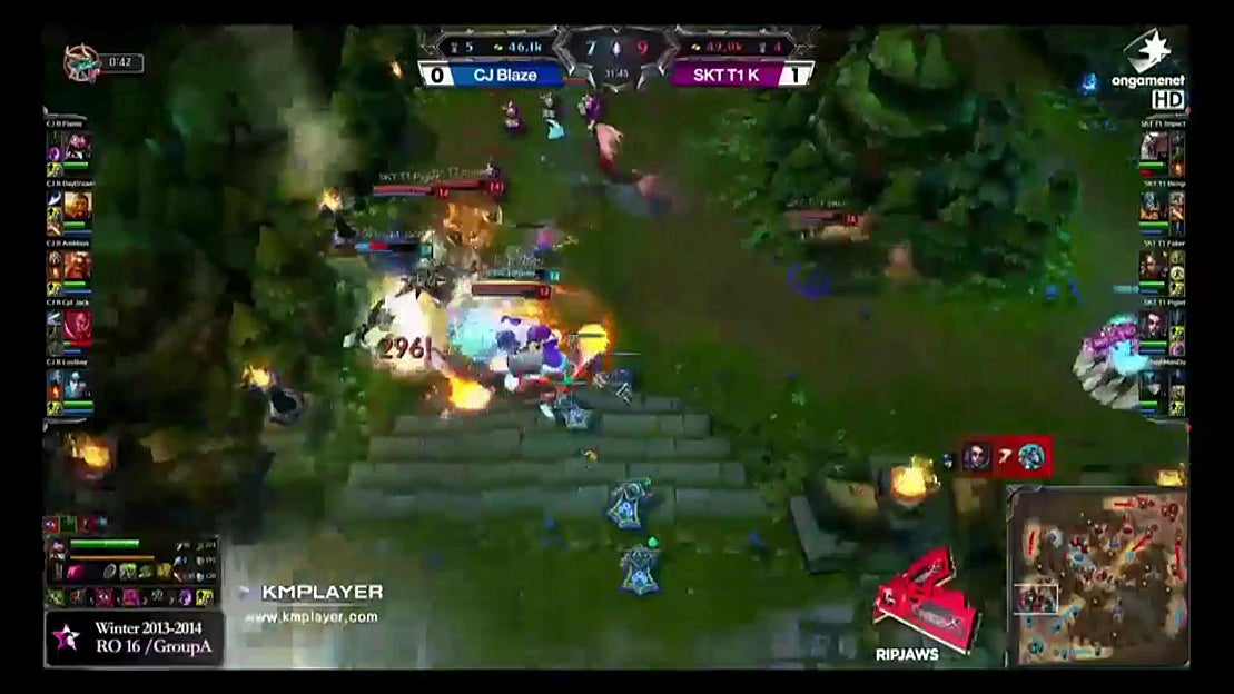 2013.12.07 SKT T1 K vs CJ Blaze 2경기 [롤챔스 윈터] - 네이버 TV