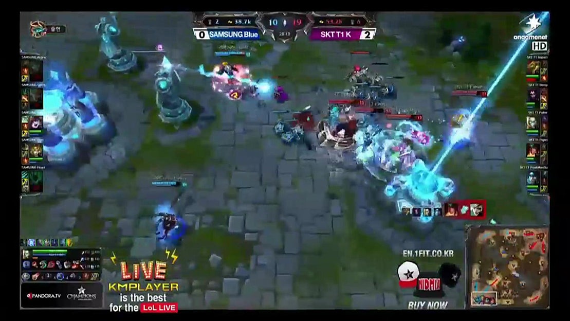 2013.12.25 SKT T1 K vs Samsung Blue 3경기 [롤챔스 윈터] - 네이버 TV