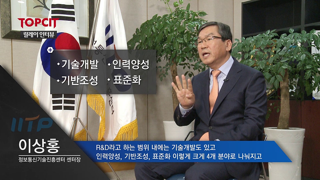[TOPCIT을 말하다] skyICT 릴레이 인터뷰, IITP 이상홍 센터장님 편 - 네이버 TV