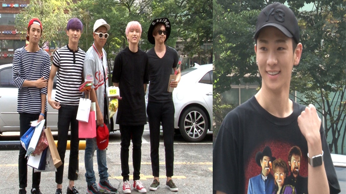 [SSTV 영상] 갓세븐(GOT7)-샤이니-B1A4-배치기-유승우, 내추럴한 사복 패션~ ‘어울리쥬?’ - 네이버 TV