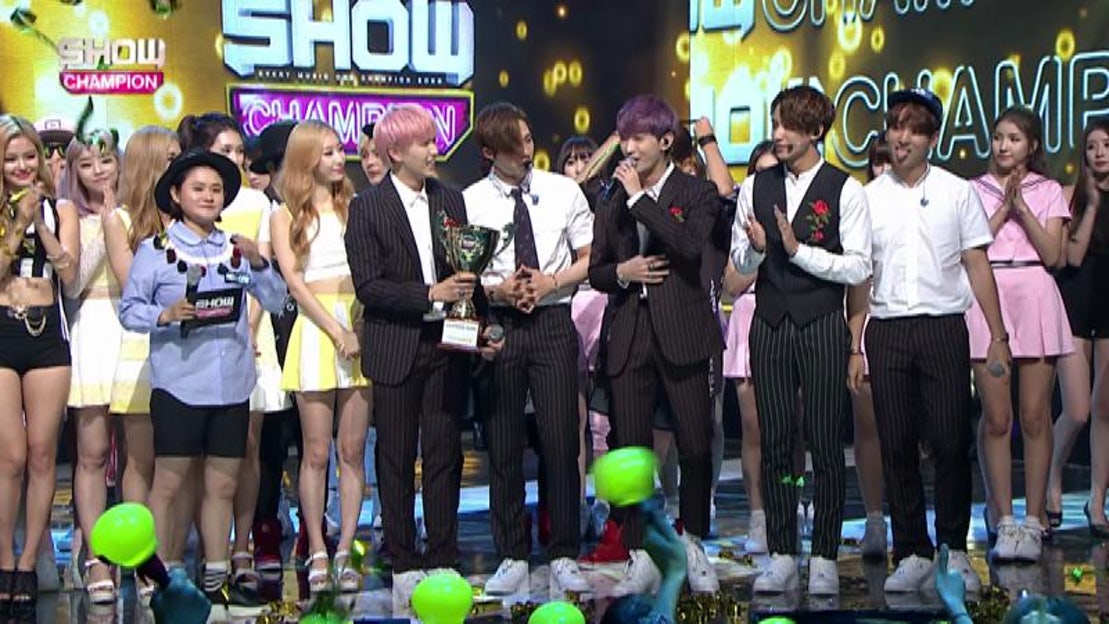 B1A4 눈물의 1위 수상 소감! - 네이버 TV