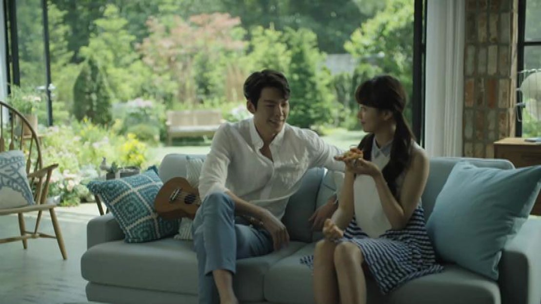 김우빈, 김소현 도미노 씨푸드 퐁듀 피자 TVCF NG 대 공개! - 네이버 TV