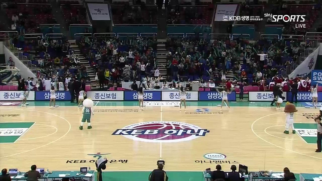 KEB하나은행 vs KDB생명 2라운드 풀영상 - 네이버 TV