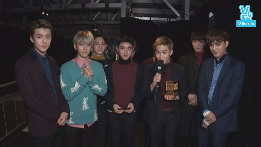 [2015MAMA] BACKSTAGE LIVE _ EXO - 네이버 TV