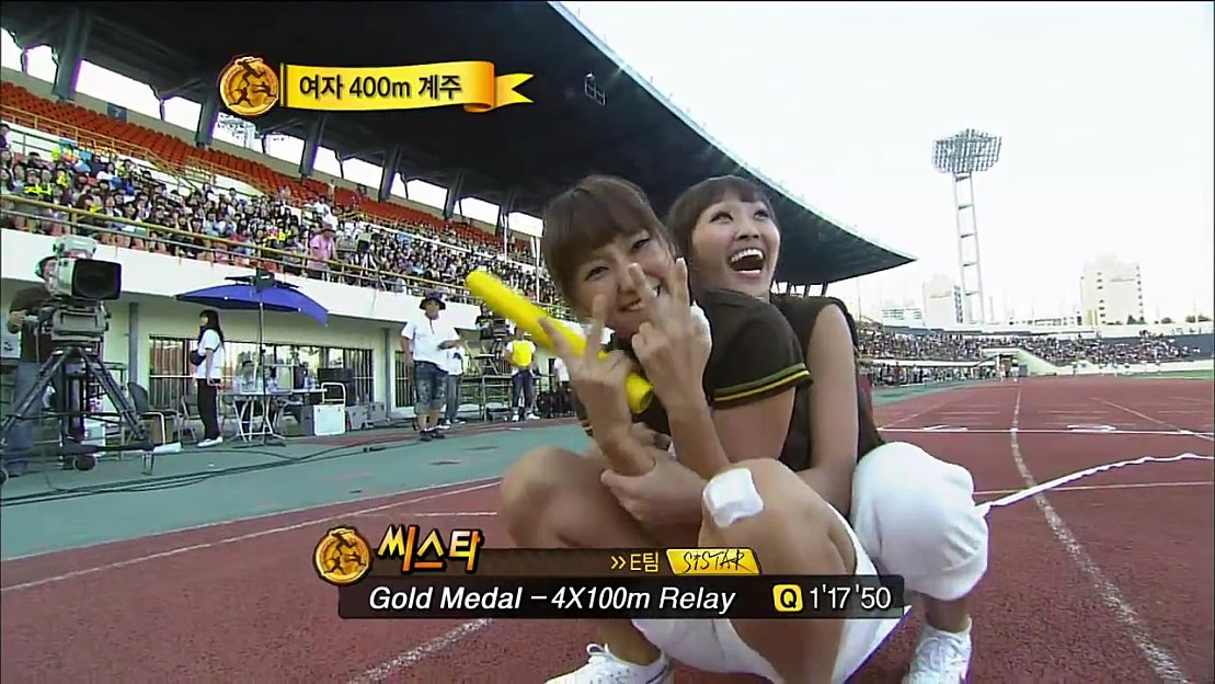 【TVPP】 씨스타 - 여자 400m 릴레이 금메달 @ 아육대 2010 - 네이버 TV