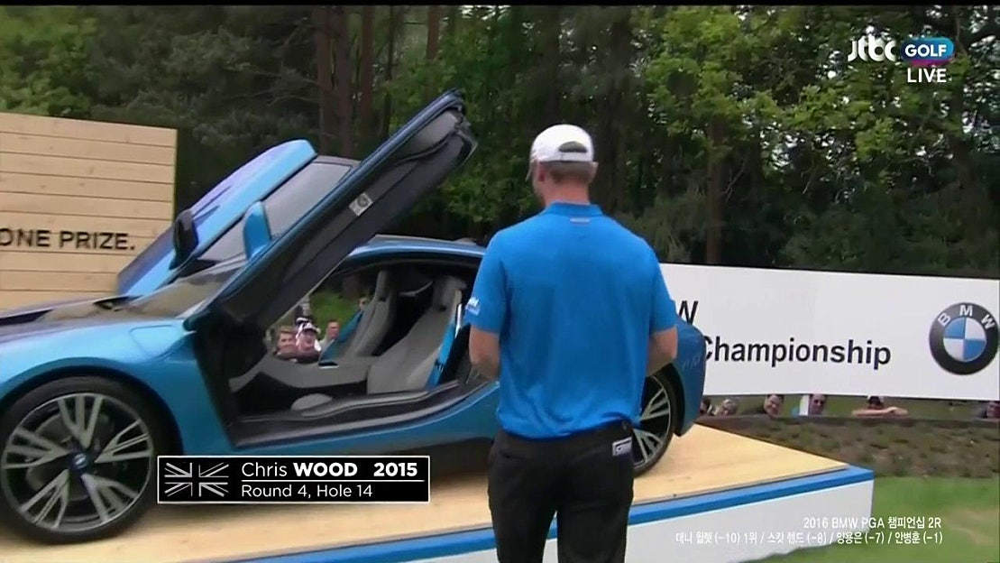 [BMW PGA 2R] 홀인원을 노리는 크리스 우드의 티샷 - 네이버 TV