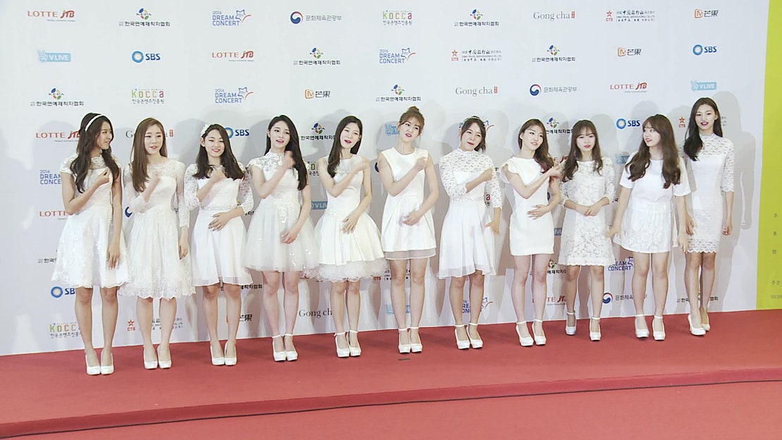 [AT스타영상] IOI(아이오아이), 백의 천사로 변신한 11명의 요정들 (2016 드림콘서트) - 네이버 TV