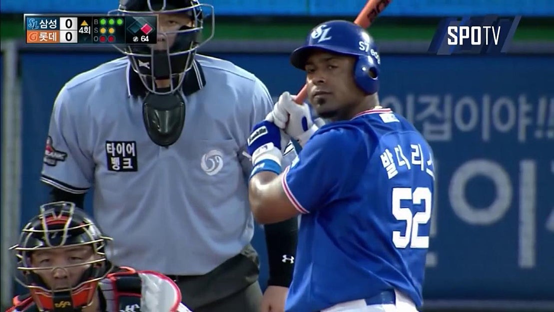 [KBO리그] 발디리스 타석 모음 - 네이버 TV