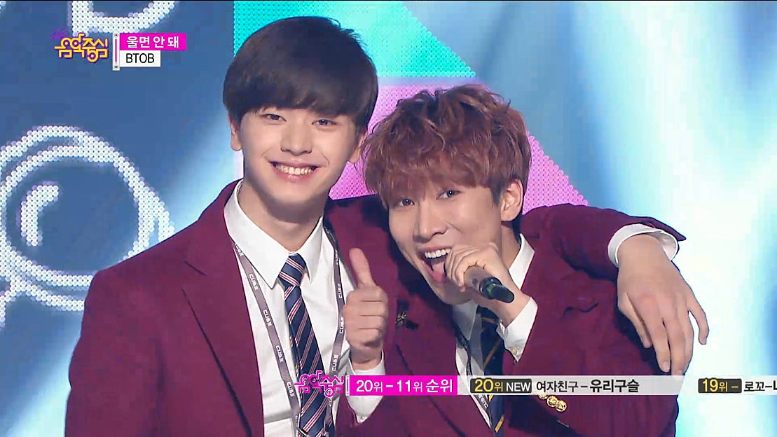 【TVPP】 BTOB - '울면 안돼' @쇼음악중심2015 - 네이버 TV