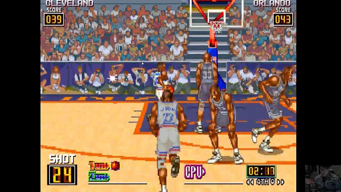 NBA 농구 게임 런앤건 run and gun 오락실 고퀄농구게임의 시작 - 네이버 TV