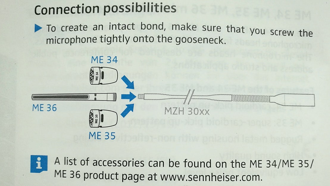 [Sennheiser gooseneck MIC]ME36 + MZH3042_unpack & unboxing - 네이버 TV