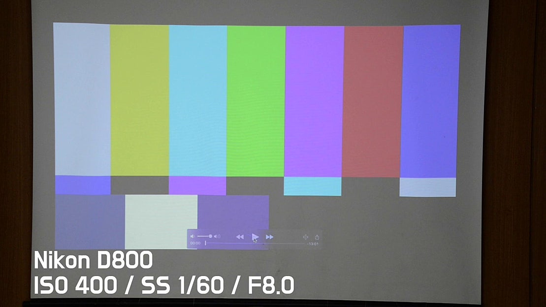 HITACHI_CP-WU5500_screen test - 네이버 TV