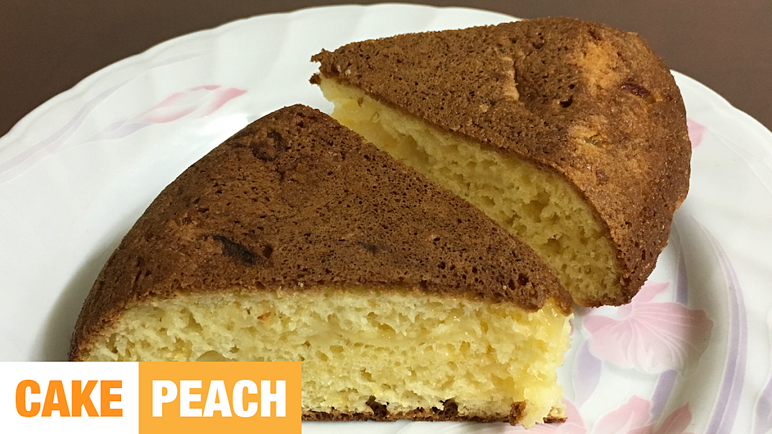 복숭아 케이크 Peach Cake - 네이버 TV