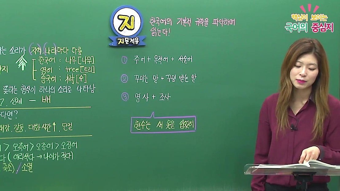 중등인강 밀크t중학국어서지은중1 1국어ⓛ : 천재박체크체크3 언어의 세계1 언어의 본질과 기능 ①