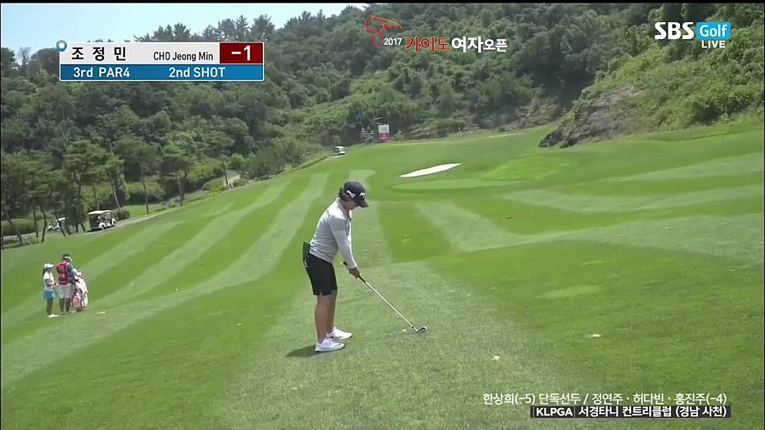 KLPGA 2017 카이도여자오픈 with 타니 CC,조정민 프로 플레이 영상 - 네이버 TV