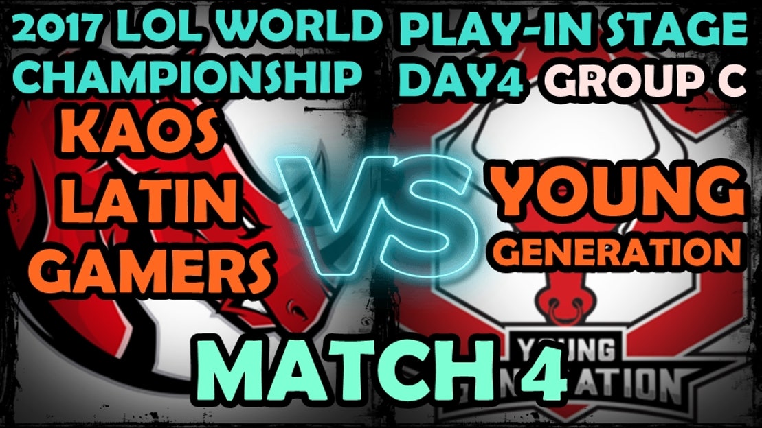 [2017 롤드컵]플레이-인 스테이지 KLG vs YG (그룹C,4경기) 하이라이트 lol - 네이버 TV