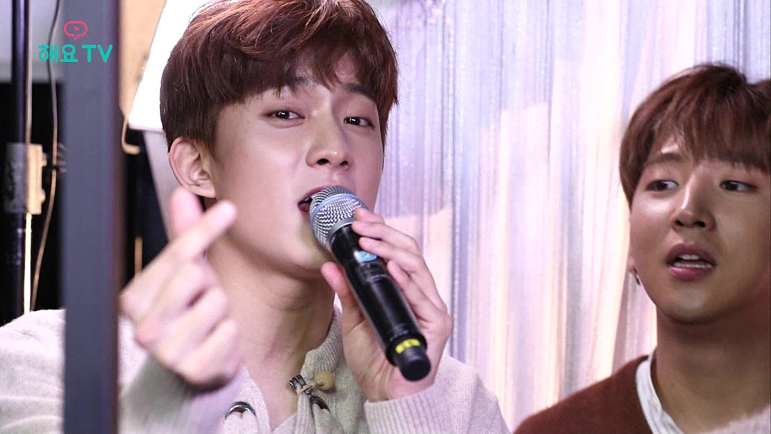 [B1A4] 산들x공찬, 식스 센스급 2배속 반전 라이브에 포복절도 '벅차' @해요TV - 네이버 TV