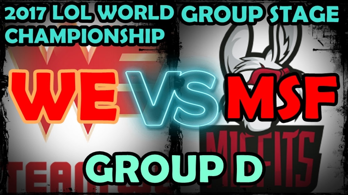 [2017롤드컵]그룹 스테이지 WE vs MSF (그룹D) 하이라이트 lol - 네이버 TV