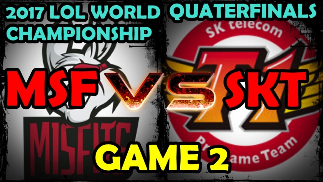 [2017롤드컵]8강전 MSF vs SKT 2경기 하이라이트 lol - 네이버 TV