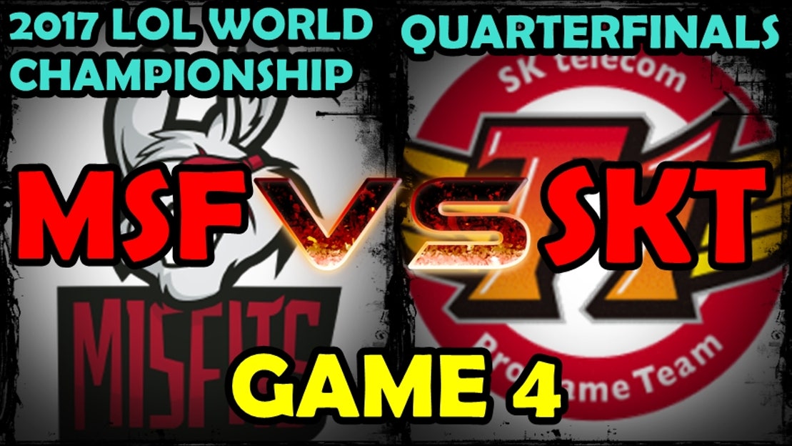 [2017롤드컵]8강전 MSF vs SKT 4경기 하이라이트 lol - 네이버 TV