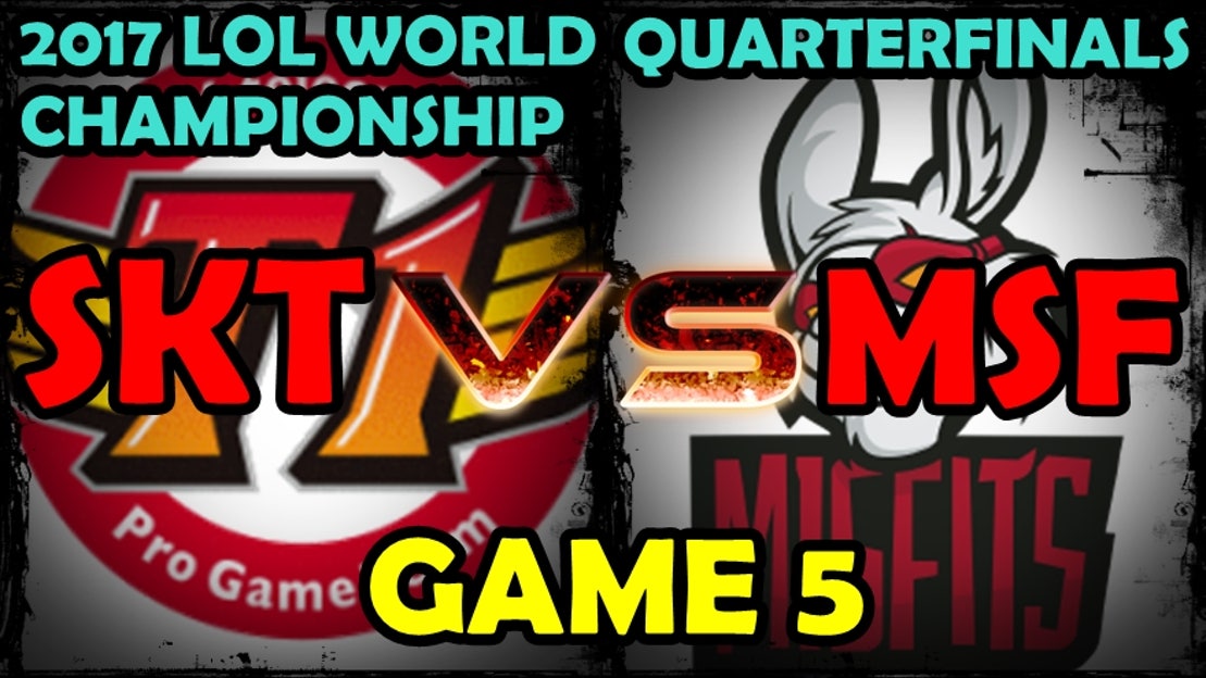 [2017롤드컵]8강전 SKT vs MSF 5경기 하이라이트 lol - 네이버 TV