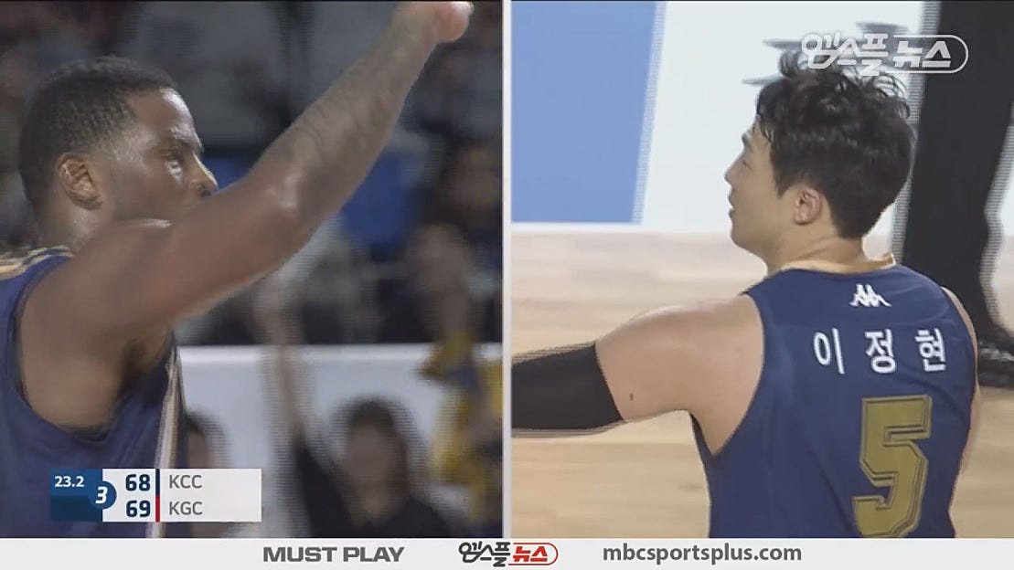 [3Q] '손발이 척척' 팀에 녹아들어 가고 있는 KCC 이정현 - 네이버 TV