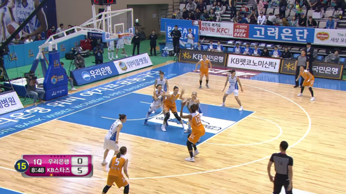 2017 WKBL 여자프로농구 우리은행 VS KB 스타즈 - 네이버 TV