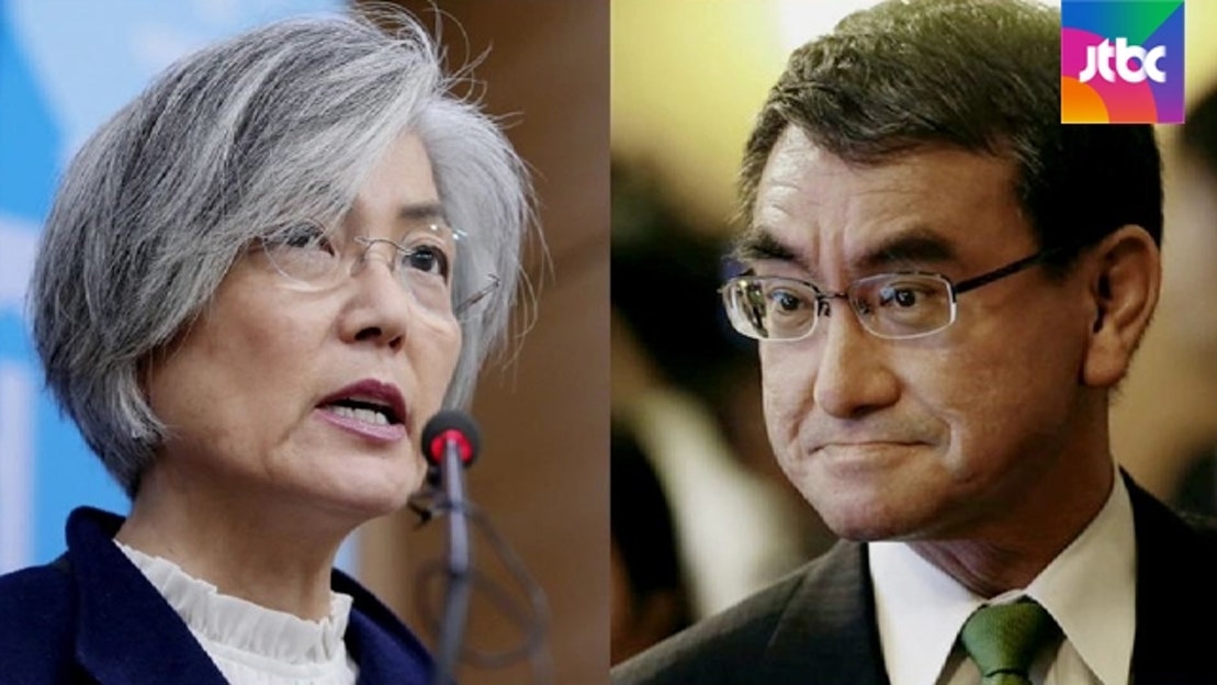 일 "10억엔 발언 진의 뭔가" 항의…'1mm' 주장 되풀이_20180109 - 네이버 TV