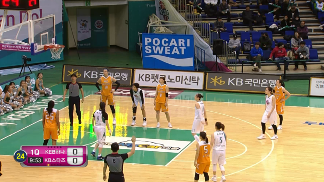 2017 WKBL 여자프로농구 KEB하나 VS KB스타즈 - 네이버 TV