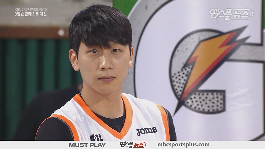 [KBL 3X3 대학 OB 최강전] ＜3점슛 콘테스트 예선＞ KT 김기윤 - 네이버 TV