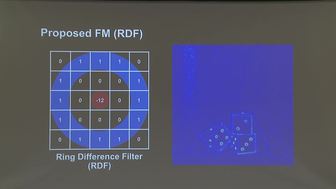 Fast and Noise Robust Depth from Focus using Ring Difference Filter with Your Mobile Phone - 네이버 TV