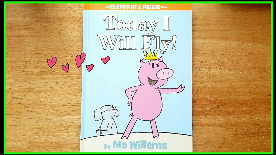 Children's Book read aloud : Today I will fly by Mo Willems - 네이버 TV
