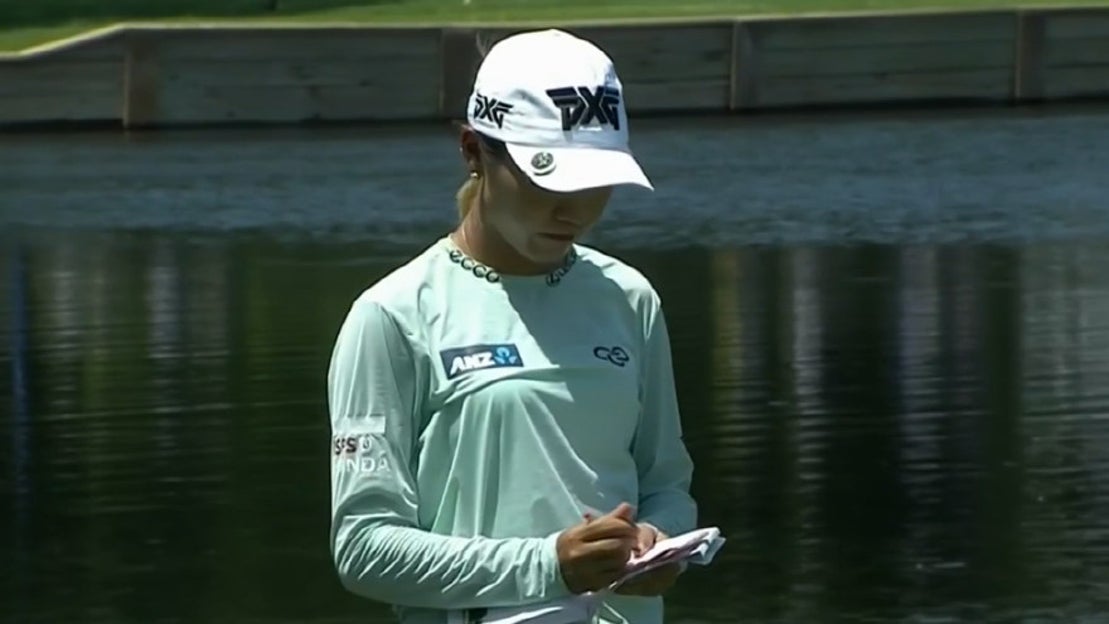 '홀로 들어 갈듯말듯' 리디아 고의 버디 퍼트 [KPMG 위민스 PGA 2R] - 네이버 TV