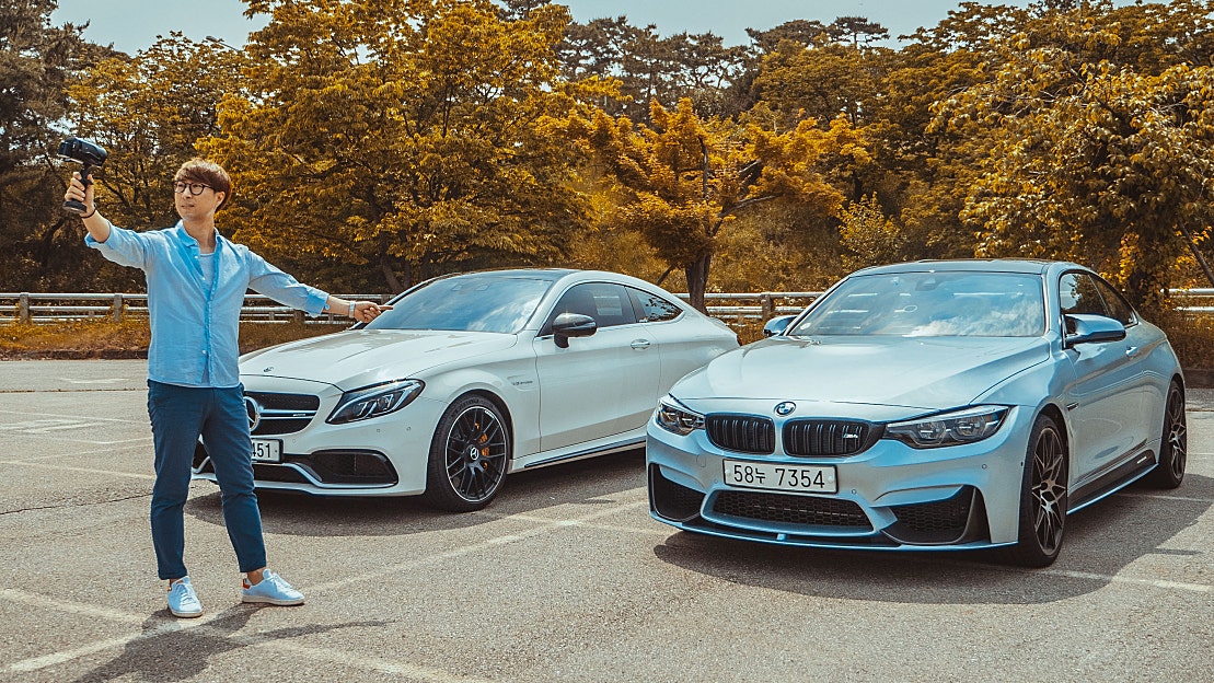 [국내최초] M vs AMG 배기음 대결! 누가 승자일 것인가? | M4 컴패티션 vs AMG C63s 쿠페 - 네이버 TV