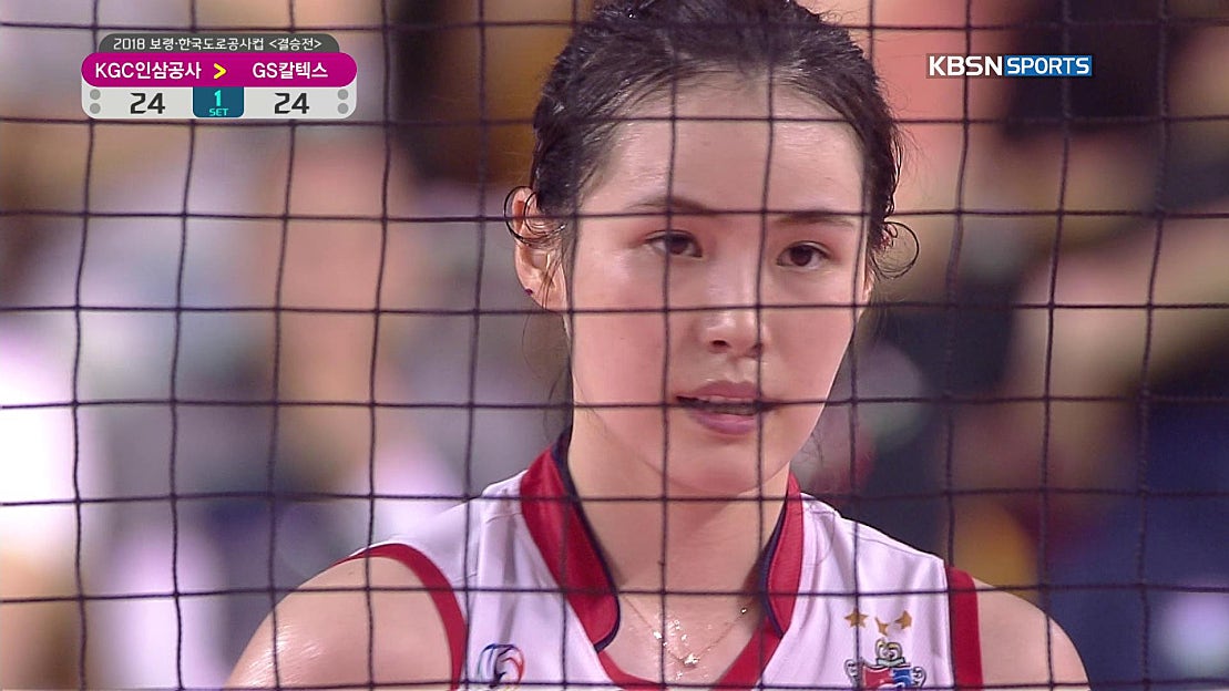 [결승전] 듀스에 이어 역전을 만들어 낸 채선아 선수 - 2018 KOVO컵 프로배구대회 1세트 - 네이버 TV