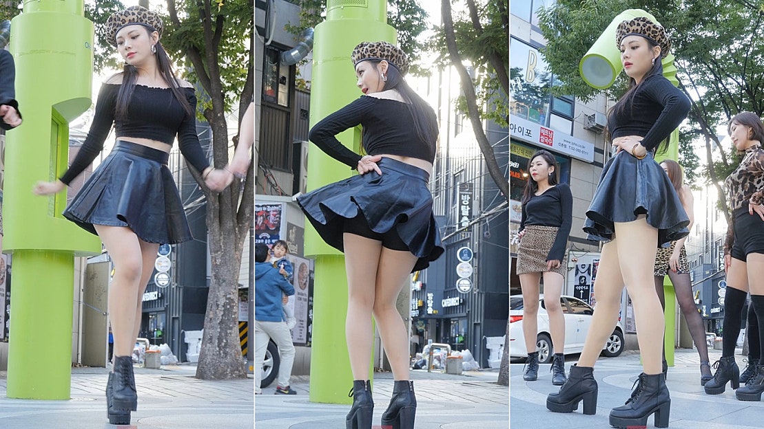 [4K] 댄스팀 클라썸(Clawsome) 미리 cover-빙글뱅글 181014 신촌아리수무대 KPOP by JS 직캠 ...