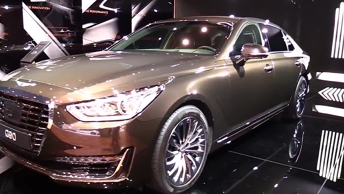 현대 제네시스 EQ900(G90) 실내외 영상. - 네이버 TV