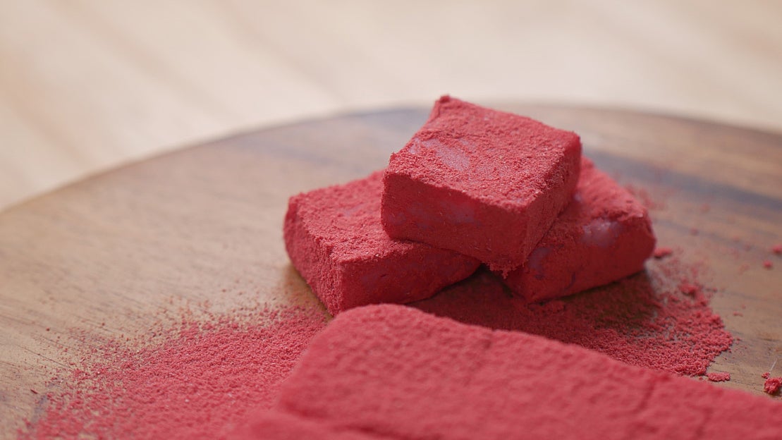 🍓 딸기 파베 초콜릿 만들기 🍓 strawberry pavé chocolate recipe 🍓 - 네이버 TV