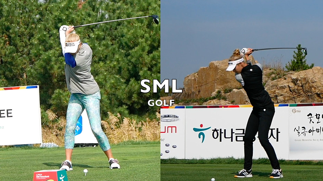 LPGA 8등신 자매 제시카 코다 & 넬리 코다 스윙 비교/ Nelly Korda & Jessica Korda Swing Comparison - 네이버 TV