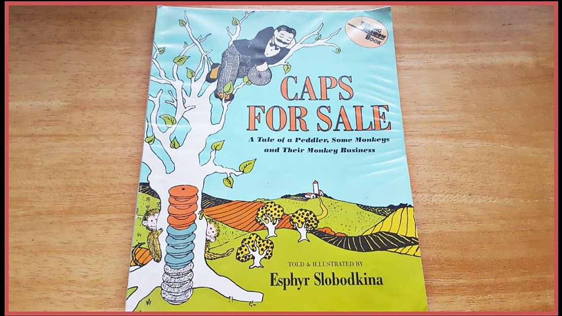 Children's book read aloud _ Caps For Sale by Esphyr Slobodkina - 네이버 TV