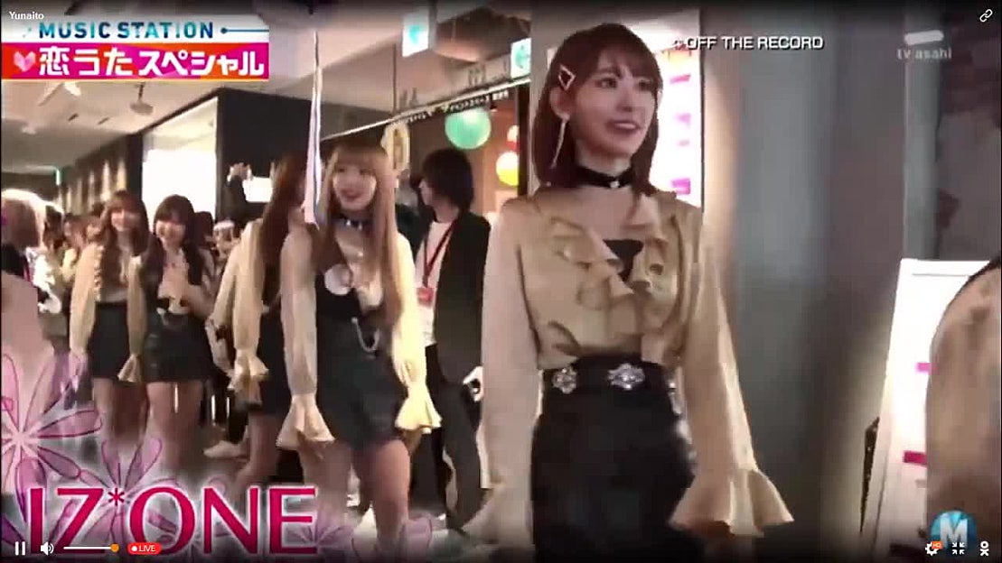 [아이즈원IZONE]아이즈원 TV 아사히「뮤직 스테이션」 - 네이버 TV