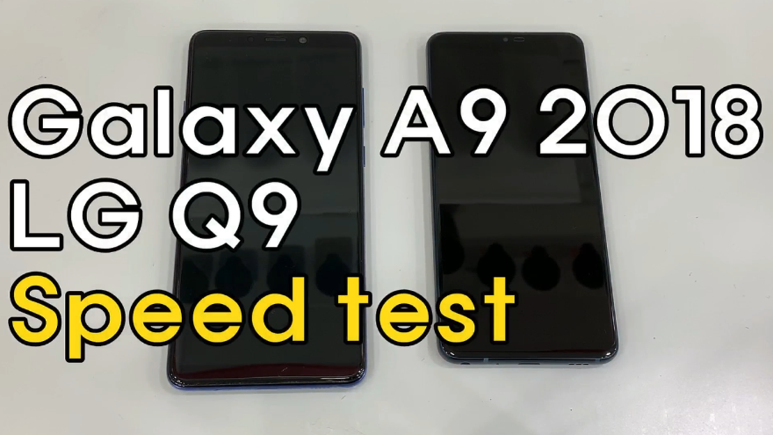 갤럭시A9 2018 vs LG Q9 앱 실행 속도 비교 !! - 네이버 TV