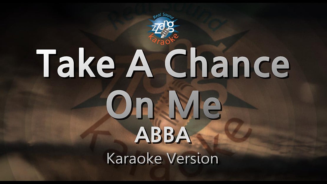 ABBA-Take A Chance On Me (Melody) (Karaoke Version) [ZZang KARAOKE ...