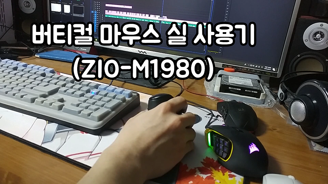 [ch.ETC] 손목이 편한 버티컬 마우스 사용기 ZIO-M1980 (vertical mouse) - 네이버 TV
