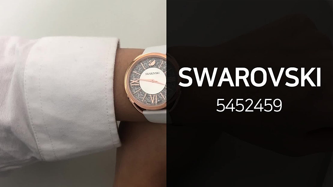 스와로브스키 5452459 Crystalline Glam 가죽시계 리뷰 영상 - 네이버 TV