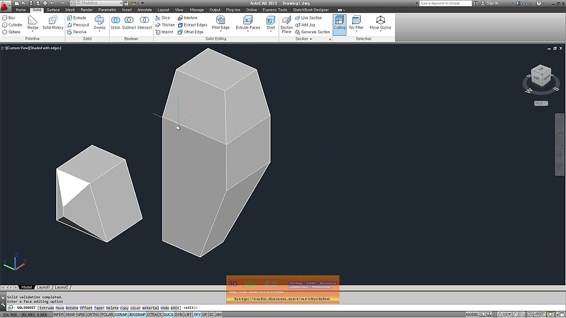 Autocad 3D Solid모델링04 - 네이버 TV