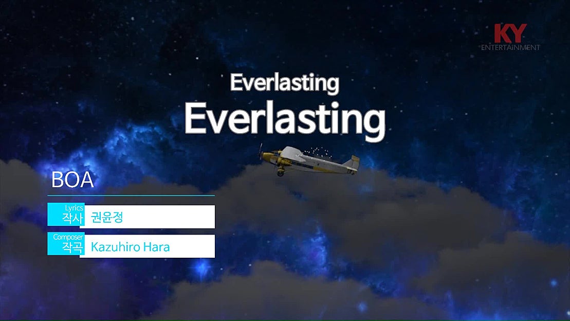 [KY 금영노래방] Everlasting - BOA (KY.45471) - 네이버 TV