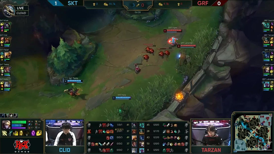 [2019.04.13] SKT vs GRF 결승 2경기-SKT T1 vs 그리핀 결승 2세트 롤챔스 [한국해설] - 네이버 TV